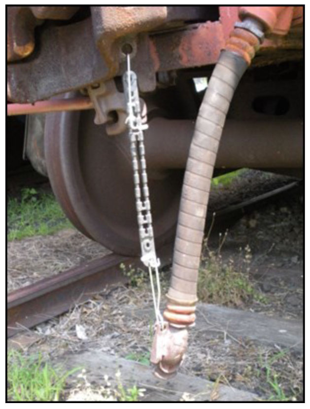 Resilient Air Brake Hose Support - Pennsy DEL